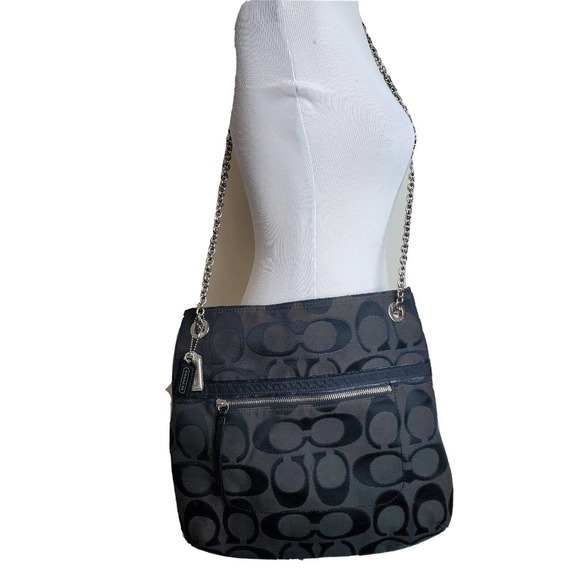 Coach | Bags | Coach Womens Black G28221161 Shoulder Bag Purse With ...